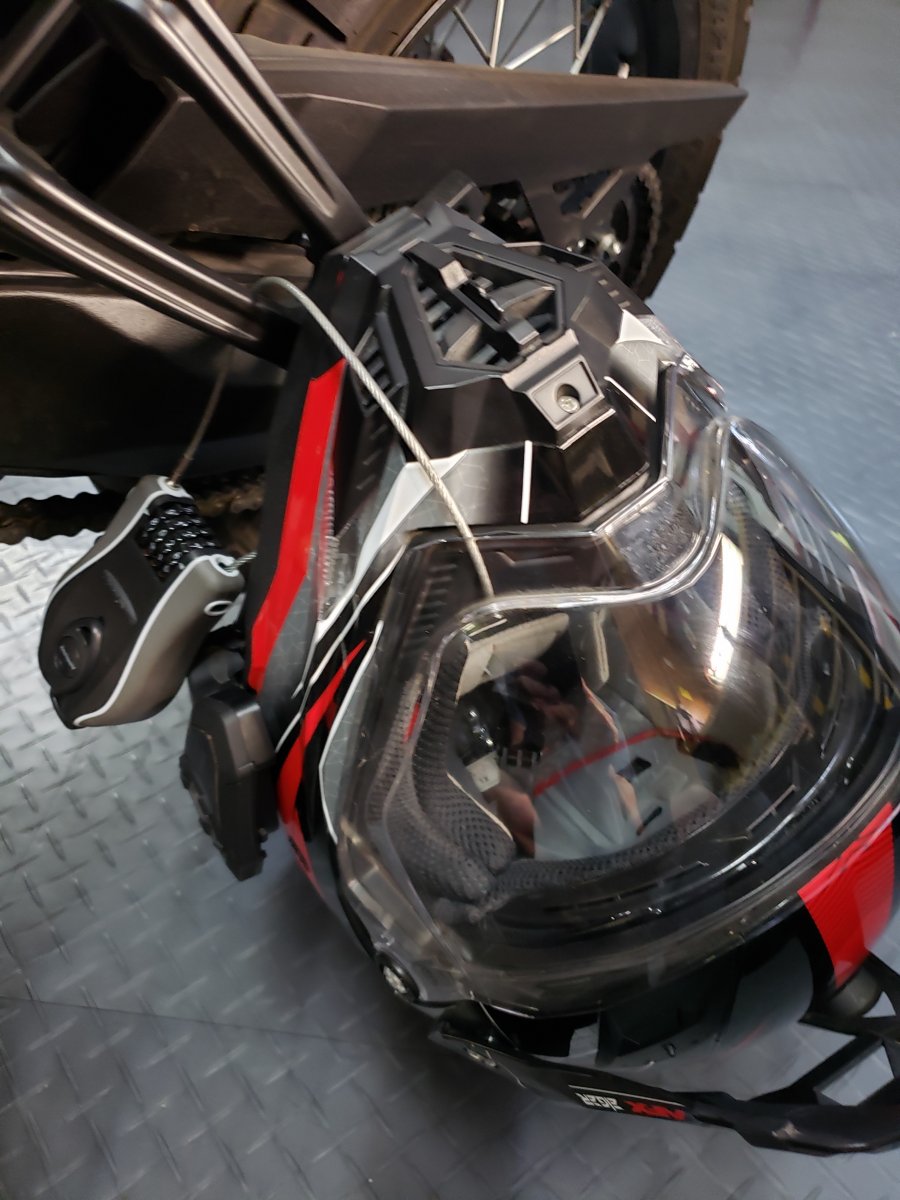 Helmet Lock for your Tenere 700? - Yamaha Tenere 700 General Discussion ...
