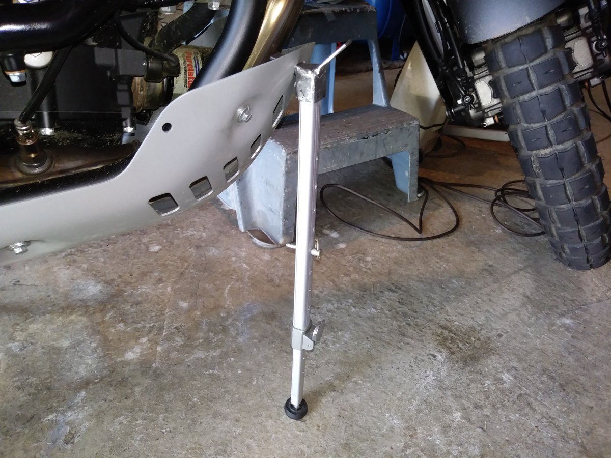 My answer to the centerstand - Parts and upgrades reviews - Yamaha ...
