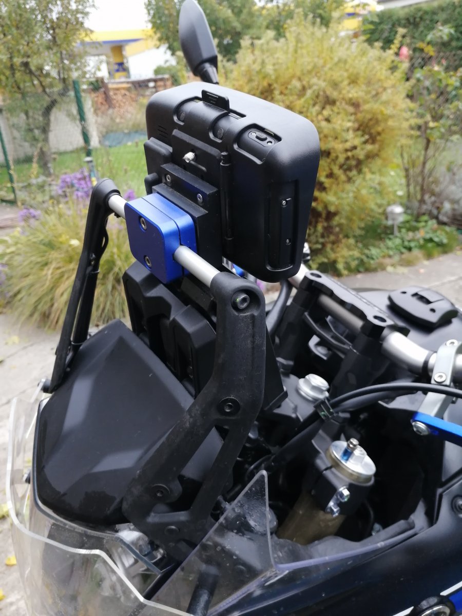 Tenere 700 Navigation Mounts 12mm - Parts and upgrades reviews - Yamaha ...