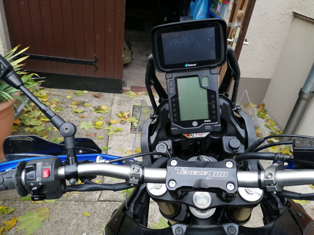 Tenere 700 Navigation Mounts 12mm - Parts and upgrades reviews - Yamaha ...