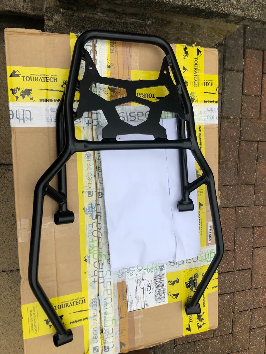 Touratech rear rack for sale (Uk) - T7 Parts for sale - Yamaha Tenere ...