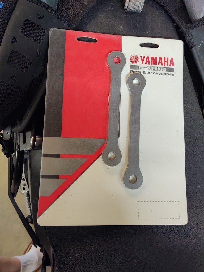 SOLD T7 Lowering Link NEW - T7 Parts for sale - Yamaha Tenere 700 Forum