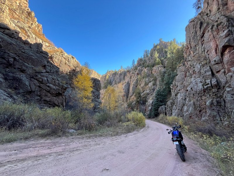 Colorado: Shelf Road/Phantom Canyon - Day tripping ride reports ...