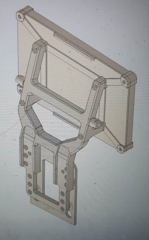 3D printet tablet cockpit - Tenere 700 DIY Tech Tips - Yamaha Tenere ...