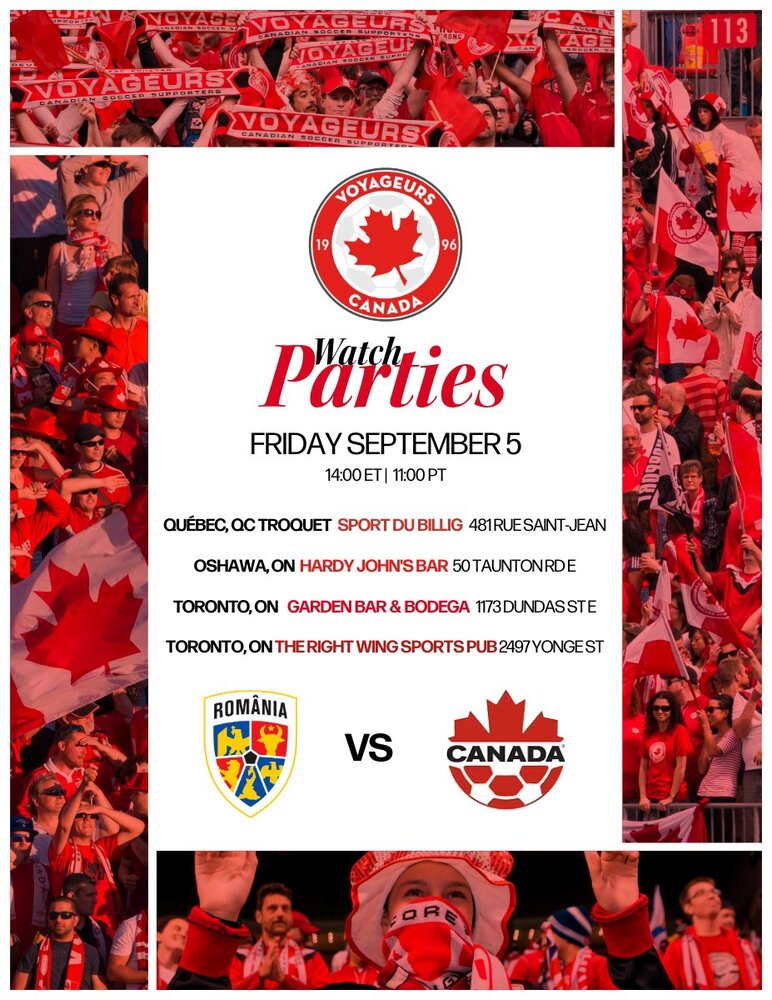 Romania vs Canada Friday, September 5th 2pm Eastern / 11 am Pacific ...