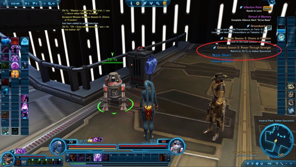Galactic Season 5: Power Through Strength - Bug Reports - SWTOR | Forums
