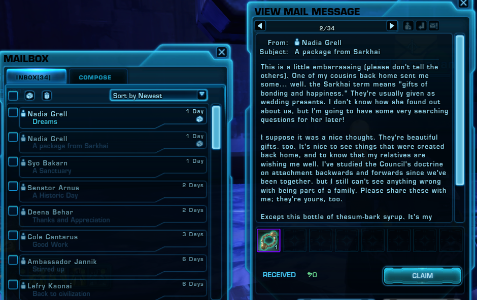 Help Please Companion Marriage Confirmation - Introductions - SWTOR ...