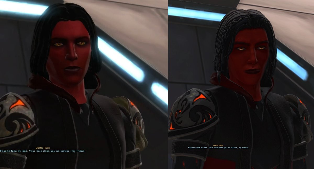 Petition to return Darth Rivix's face to pre-7.5.1 - General Discussion ...