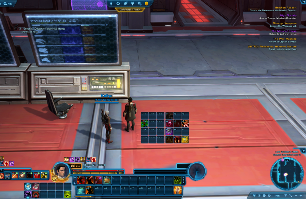High Society (DK Imperial Agent Quest) bug - Bug Reports - SWTOR | Forums