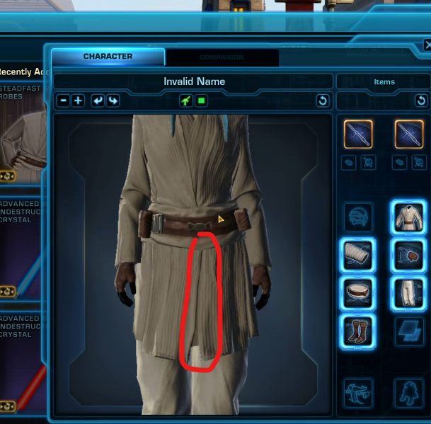 Steadfast master model fix - Suggestion Box - SWTOR | Forums