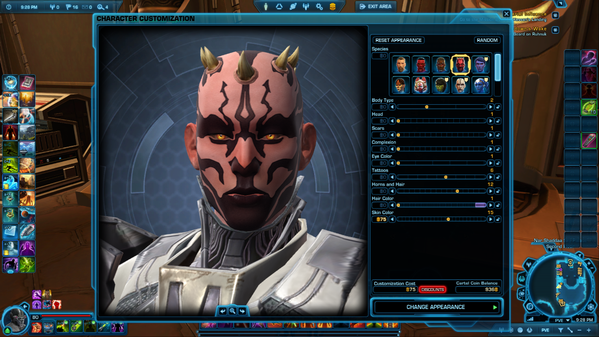 White skin color for all species - Suggestion Box - SWTOR | Forums