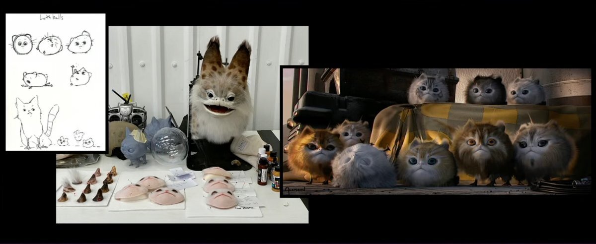 Black Loth-Cat from Andor (S2) and maybe other colors as well ...