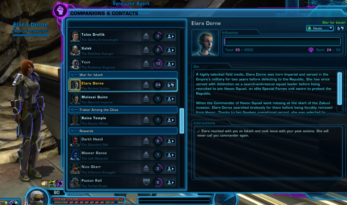 Companion Locator Terminal BUG - Bug Reports - SWTOR | Forums