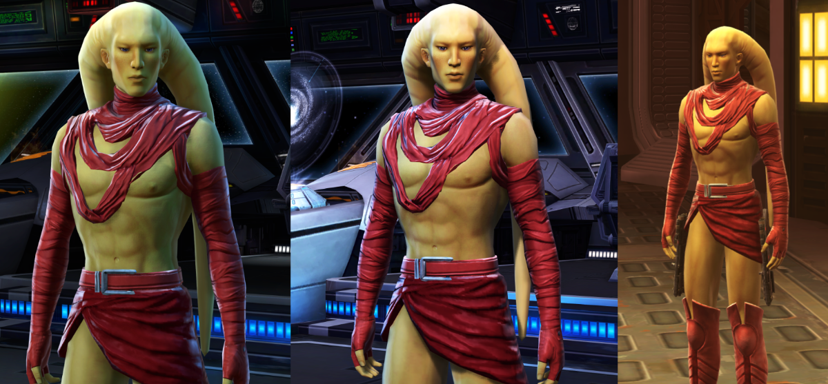 Please reduce or remove green lighting on the new Agent character ...