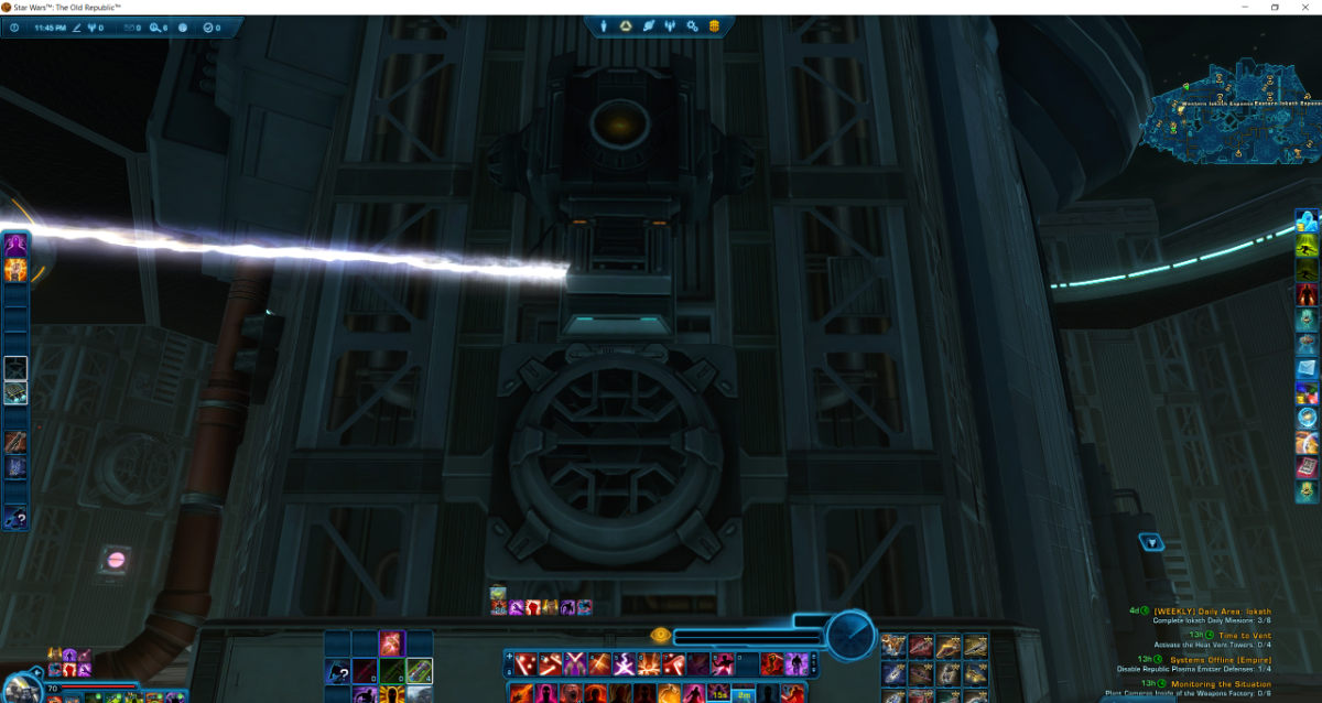 iokath beam laser stuck in the wall. - Bug Reports - SWTOR | Forums