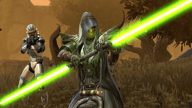 The playable races characters feel so normal in SWTOR which is ...