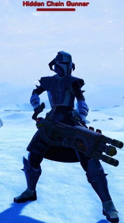 Dynamic Encounters Hidden Chain Mandalorian as decoration personnel ...