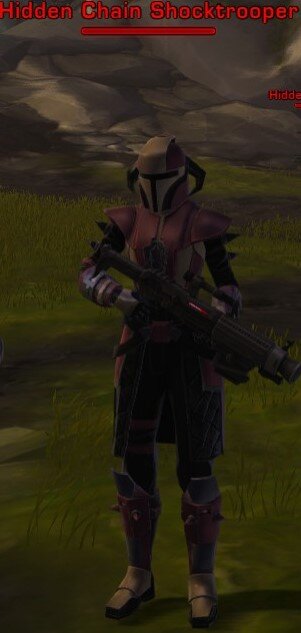 Dynamic Encounters Hidden Chain Mandalorian as decoration personnel ...