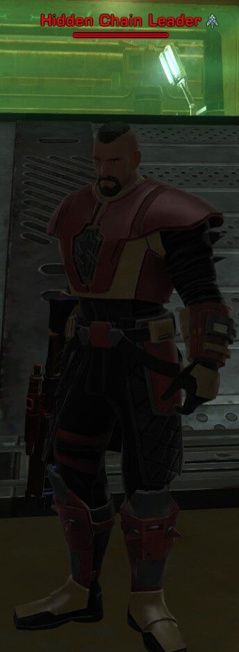 Dynamic Encounters Hidden Chain Mandalorian as decoration personnel ...