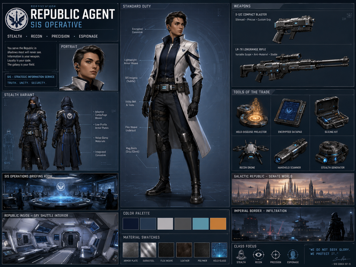 The Republic Needed Its Own Imperial Agent — An SIS Operative Class ...