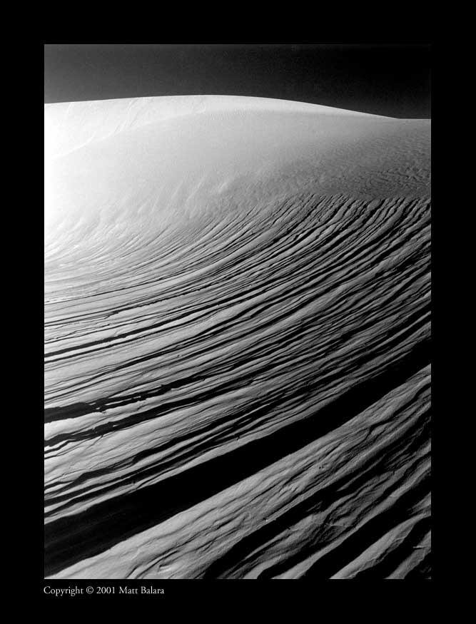 Dune Texture - White Sands, New Mexico - Architecture - Photo.net