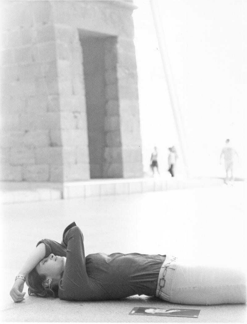 Made in the Metropolitan Museum of Art. This person is sleeping on the ...