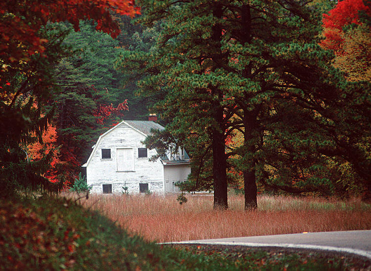 Taken around a patch of color in the Hocking Hills area of SouthEastern ...