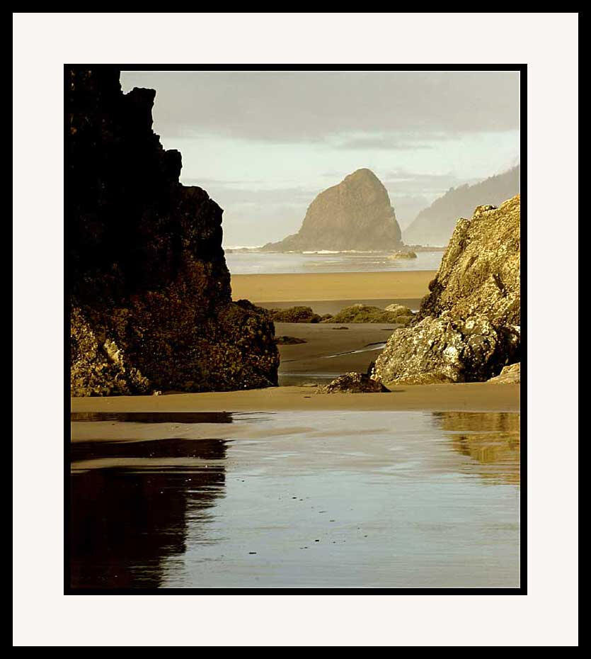Haystack Rock from Arcadia State Park - Fine Art - Photo.net
