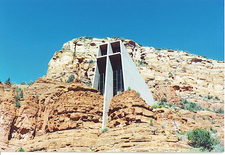 The Cathedral built by Frank Lloyd Wright in Sedona - Uncategorized ...