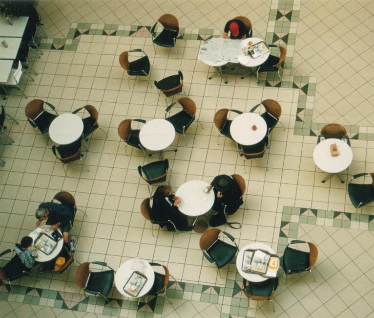Tables from second floor balcony - Street - Photo.net
