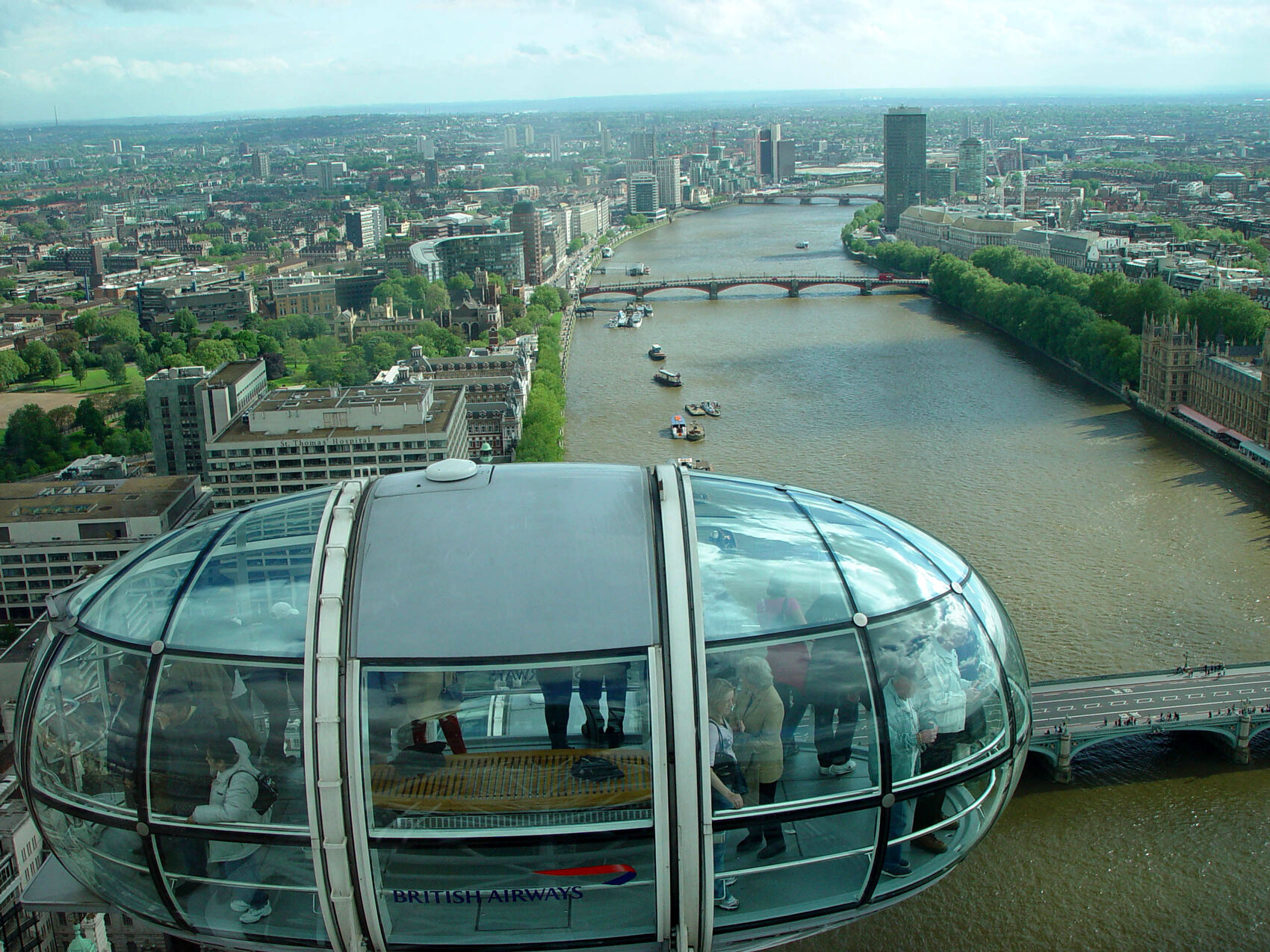 Views from London Eye - Uncategorized - Photo.net