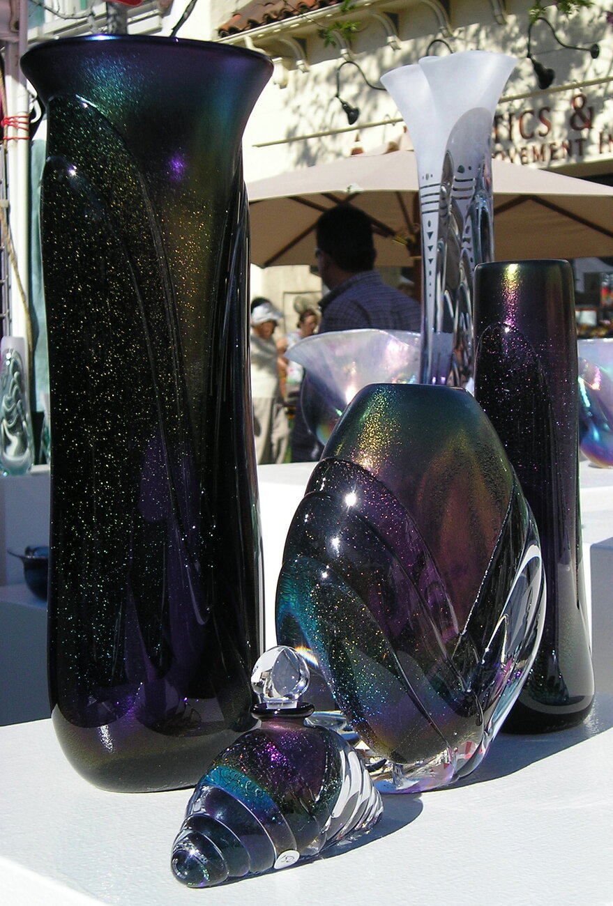 Rainbow glass ( View in a large format to see the true colors in the ...