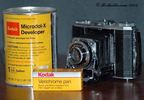 [Kodak Verichrome Pan] How to develop such an old film ? - Black ...