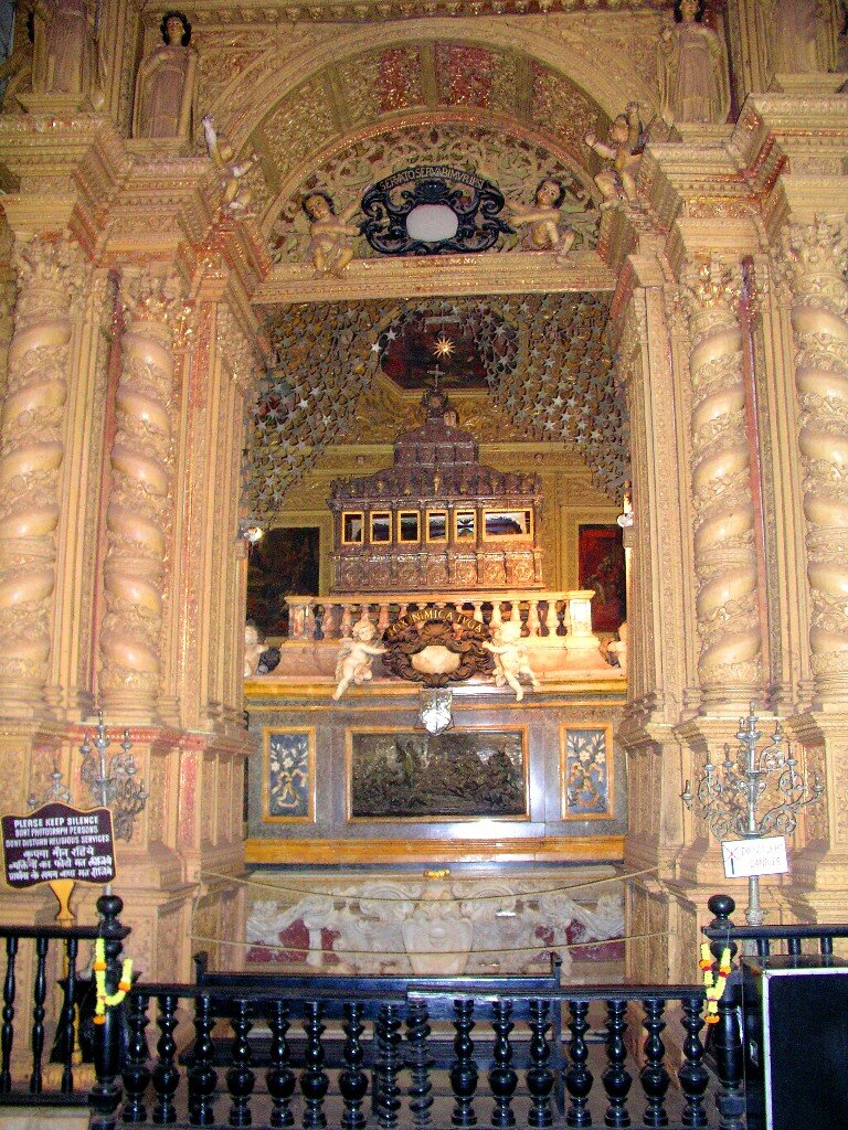 The Sepulchre of St. Francis Xavier, patron saint of Goa - Architecture ...