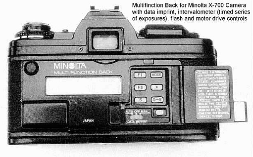 minolta multi-function back for x-700 - Sony/Minolta - Photo.net
