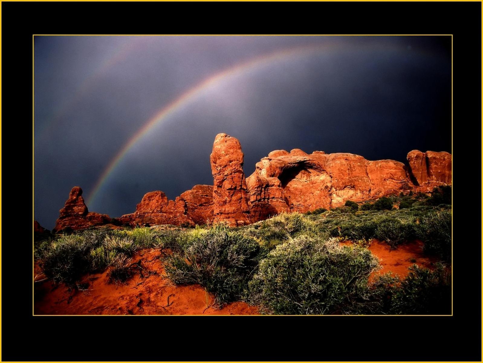 A Rainbow for Arches - Landscape - Photo.net