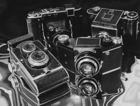 Some 1930s cameras taken with Polaroid - Classic Manual Film Cameras ...