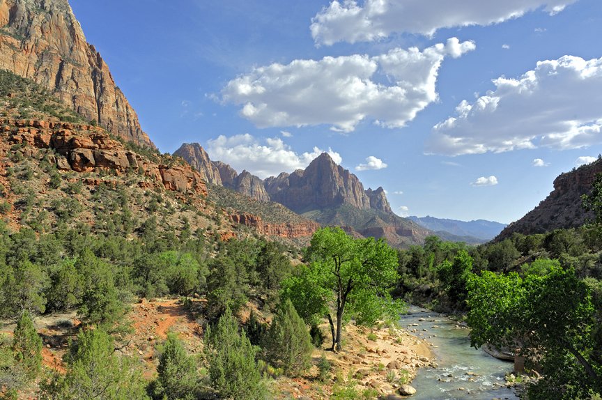 Virgin River-Zion National Park - Landscape - Photo.net