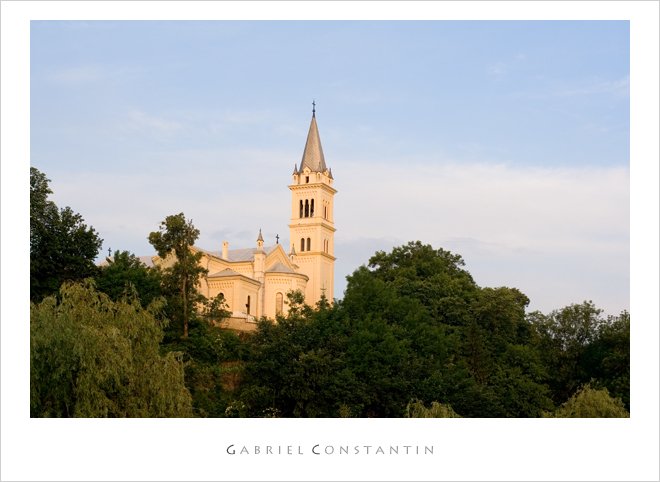 the newest structure in the citadel, a catholic church. - Landscape ...