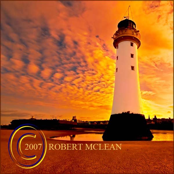 Perch Rock Lighthouse - Landscape - Photo.net