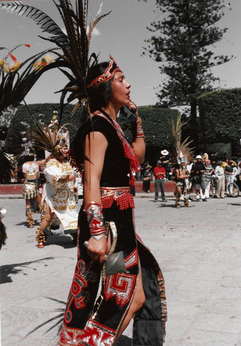 Native Mexican dancer, San Miguel de Allende, Guanajuato, Mexico ...
