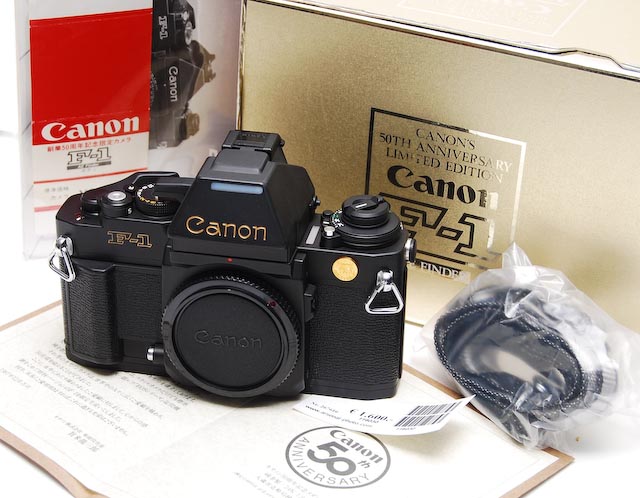 Canon F1 50th Anniversary Model - Canon FD Mount - Photo.net