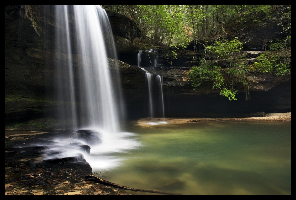 Upper Caney Creek Falls - Nature - Photo.net
