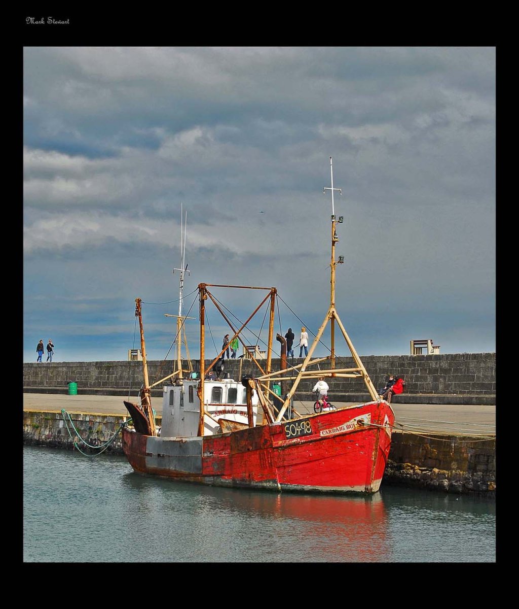 An Old Fishing boat in Howth Harbour - Transportation - Photo.net