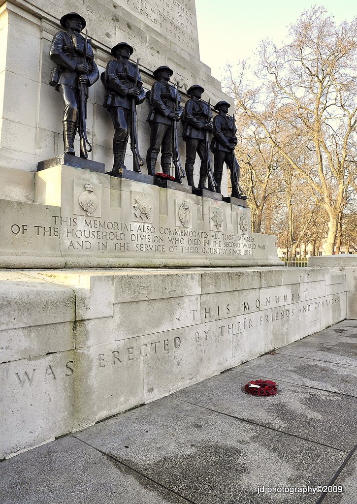 Guards Memorial, St James's Park, near Horse Guards Parade, Whitehall ...