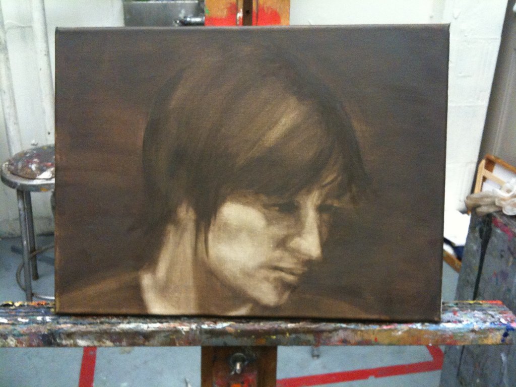 oil painting with wipe out technique - Uncategorized - Photo.net