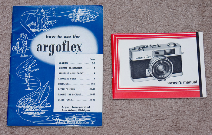 Original Classic Camera Manuals - Classic Manual Film Cameras - Photo.net