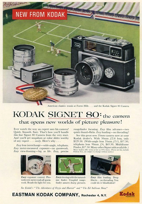 The Kodak Signet 80 - The End of the Line - Classic Manual Film Cameras ...