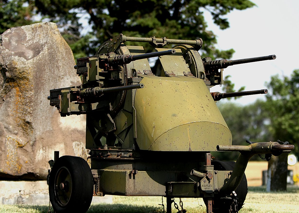 The Remains of a Quad 50 cal. Machine Gun - Journalism - Photo.net
