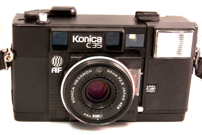 Konica C35 AF 1977 -- The "Fool Shoot Camera" - DSLR & Film Cameras ...